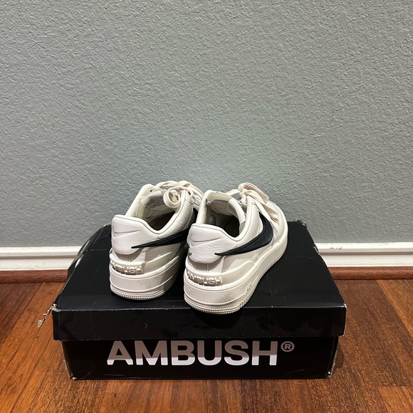 Nike Air Force | Shoes | Ambush White And Black Mens Sneakers | Poshmark